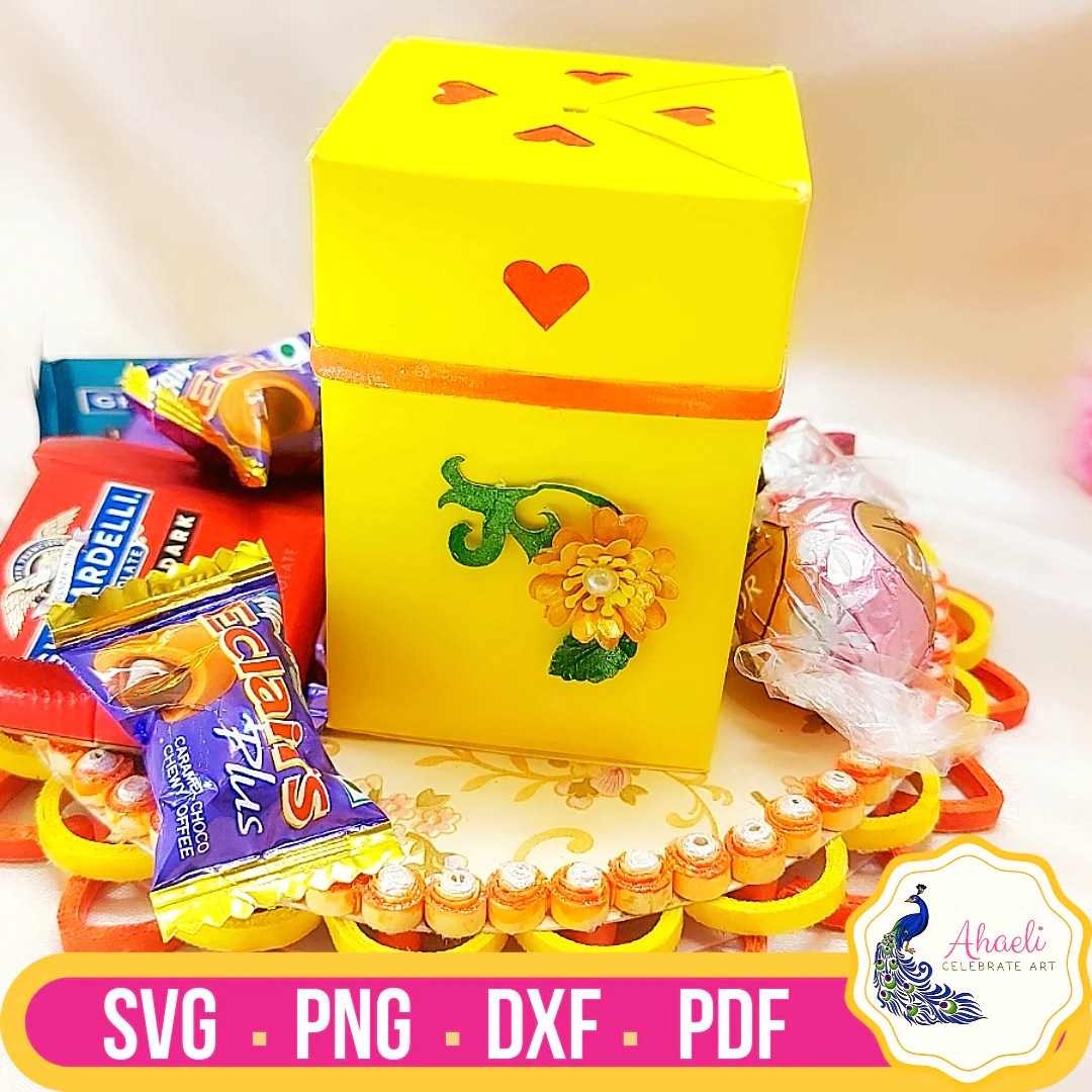 Surprise Gift Box Template Ahaeli