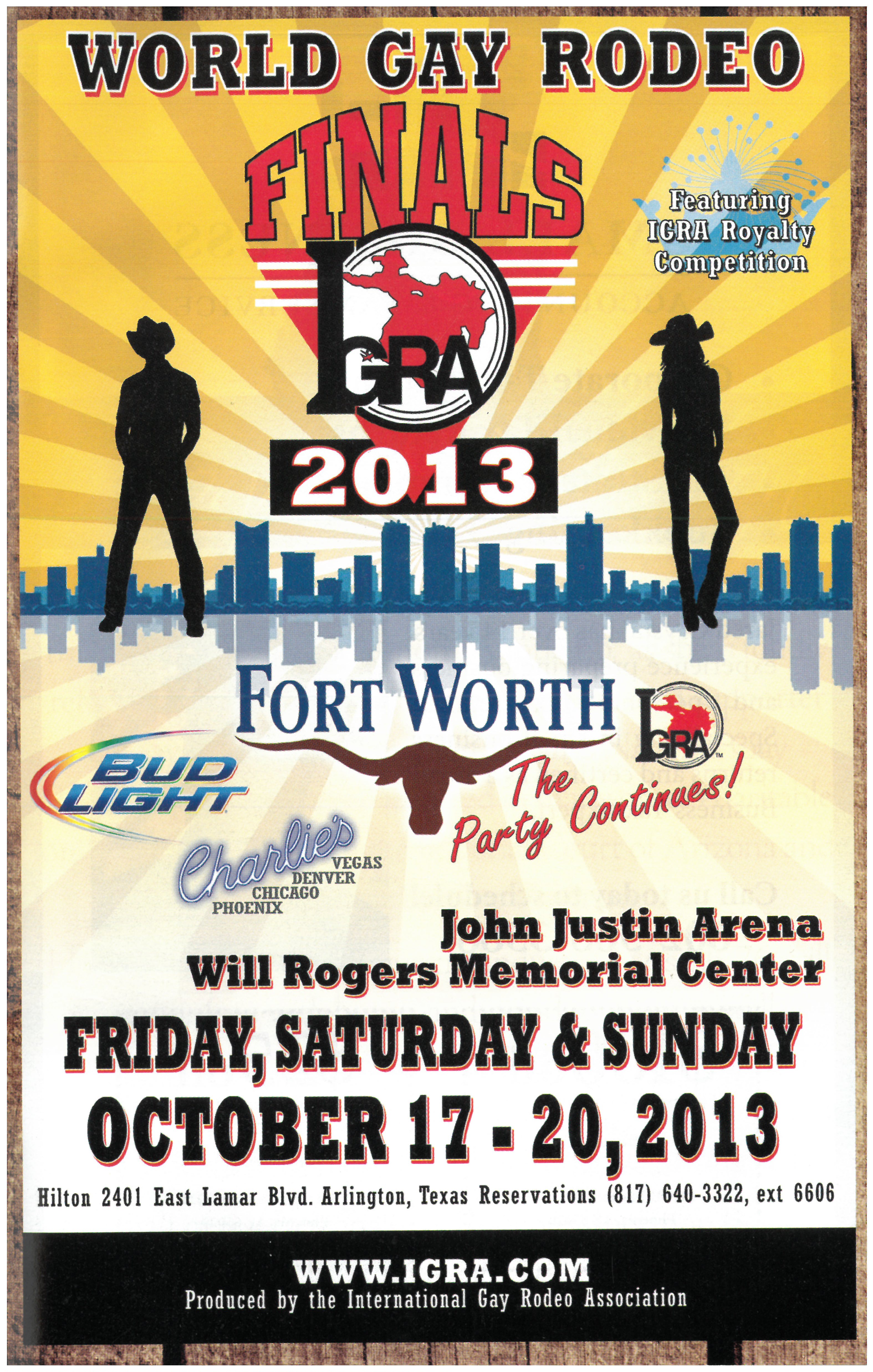 Opening Chutes and Closets – Gay Rodeo | American Heritage Center (AHC ...