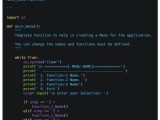 Python Applications Main Menu Ali S Photography Space