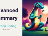 Python Advanced Summary Aicorr