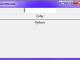 Python Tkinter Entry Aimtocode