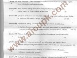 Software Engineering Ii Code 3465 3502 Aiou Old Papers Autumn 2013