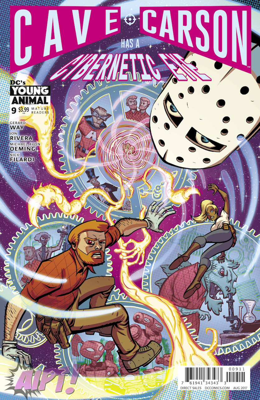 [EXCLUSIVE] DC Preview: Cave Carson Has a Cybernetic Eye #9 • AIPT