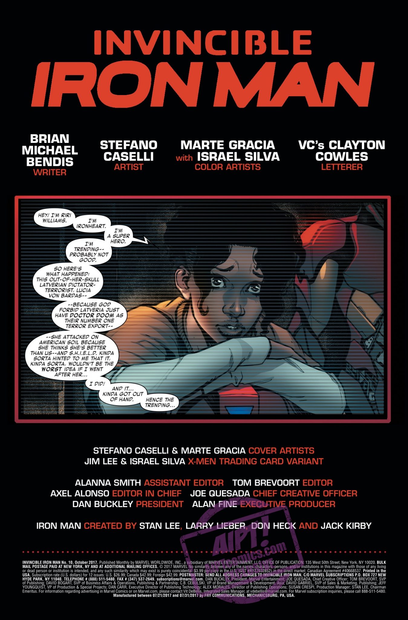 [EXCLUSIVE] Marvel Preview: Invincible Iron Man #10 • AIPT