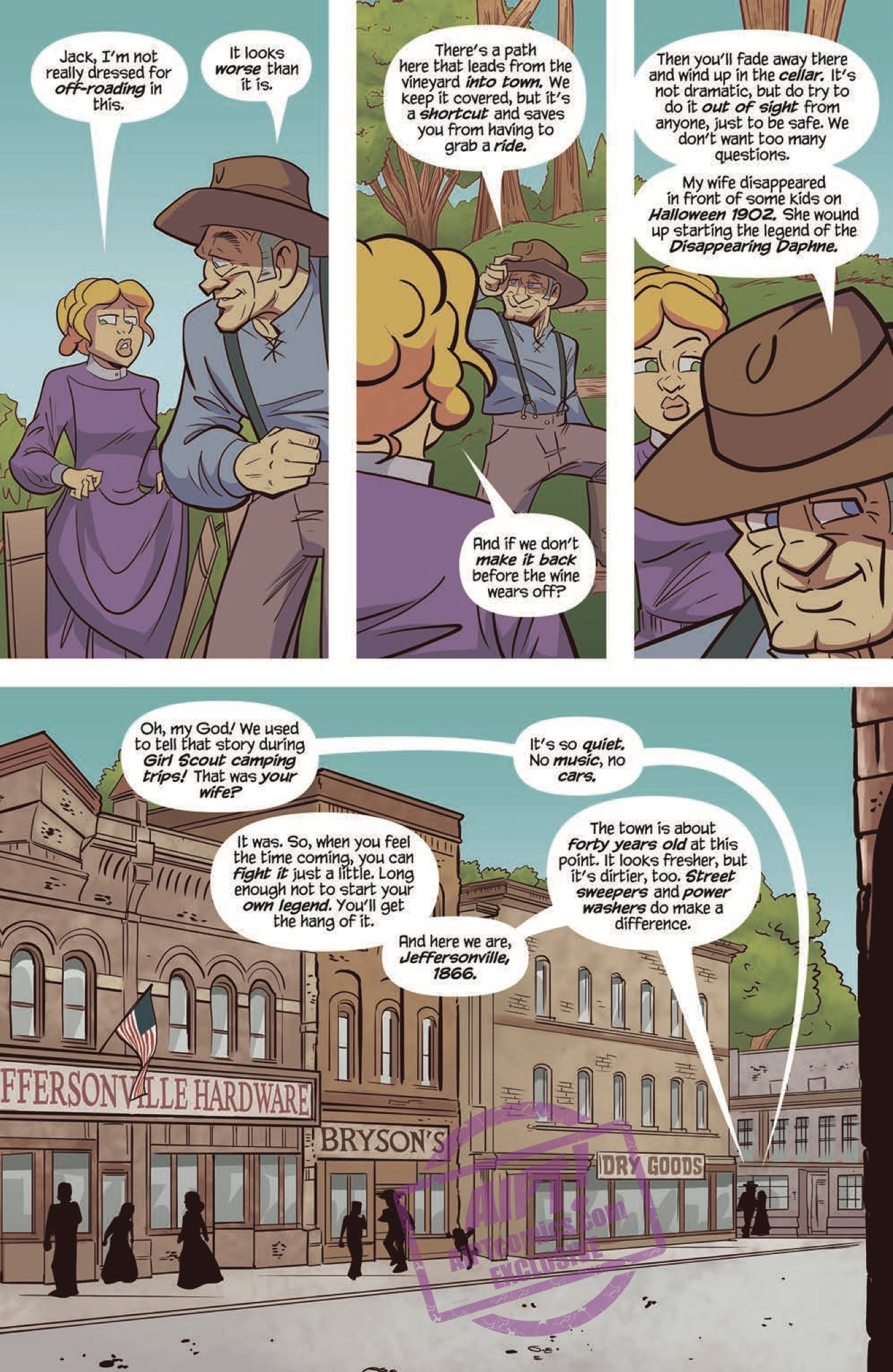 [EXCLUSIVE] IDW Preview: Time & Vine #2 • AIPT