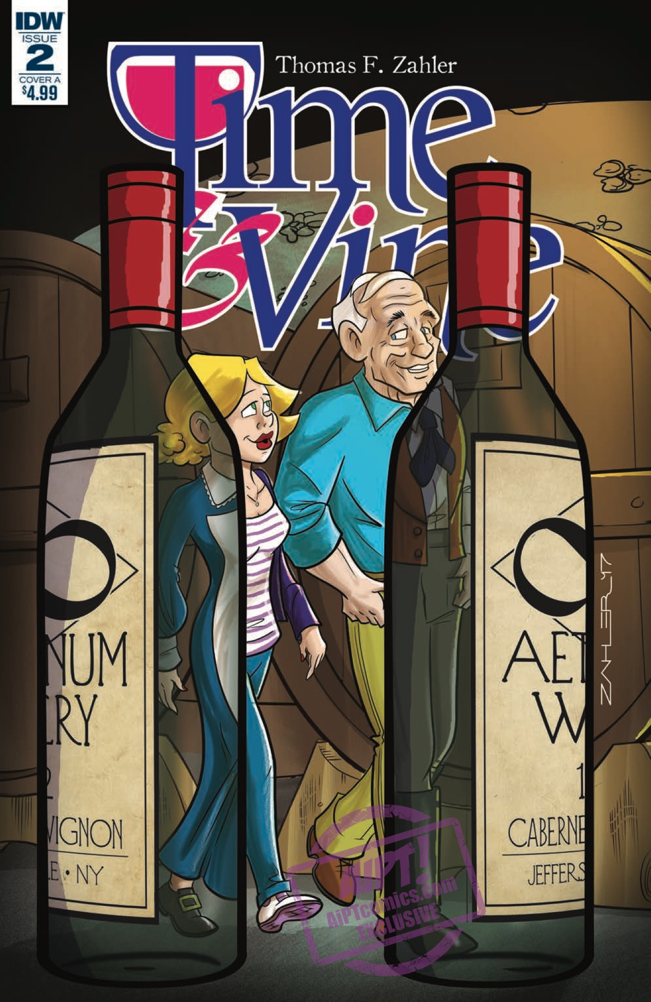 [EXCLUSIVE] IDW Preview: Time & Vine #2 • AIPT