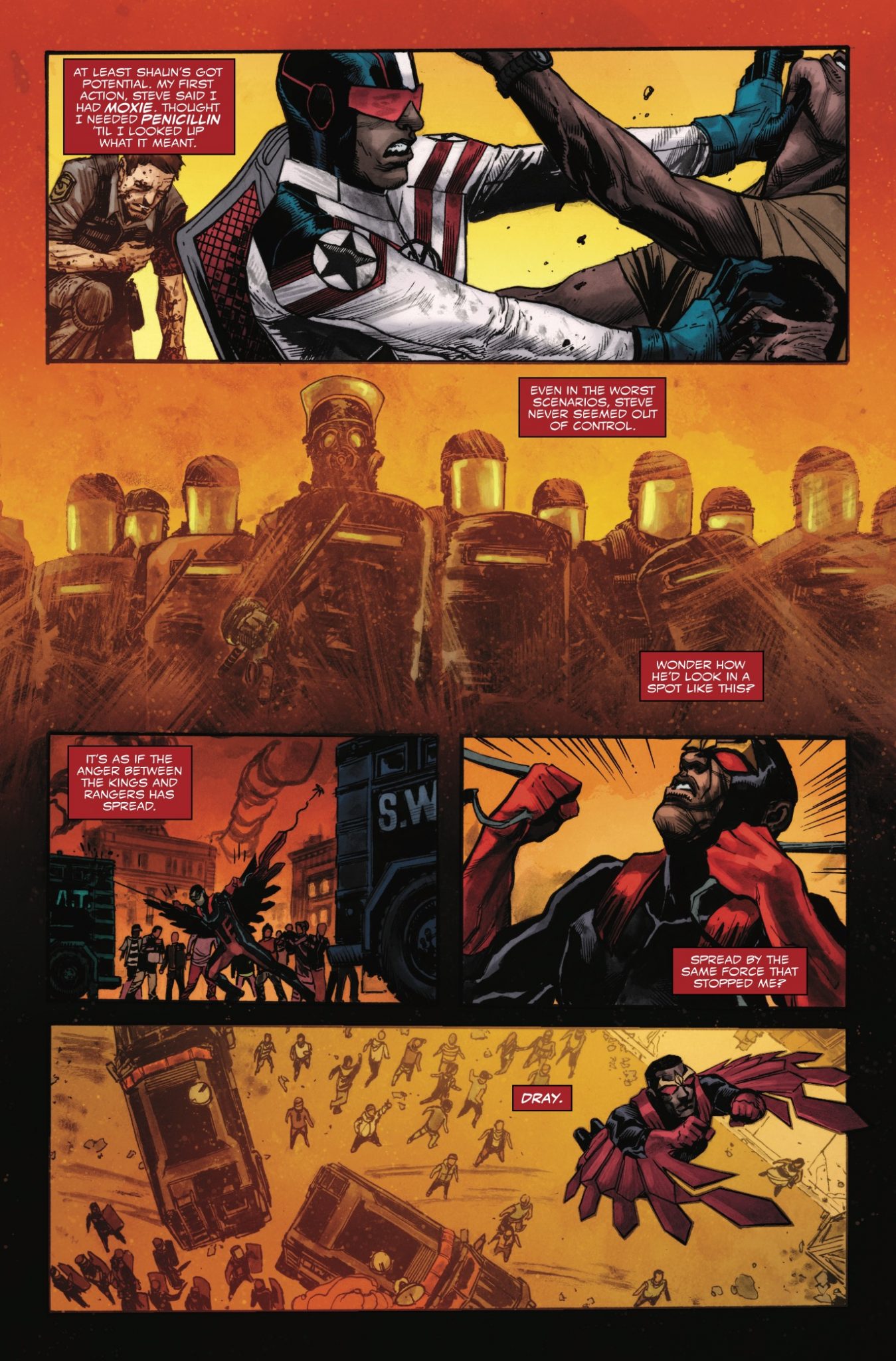 Marvel Preview: Falcon #2 • AIPT