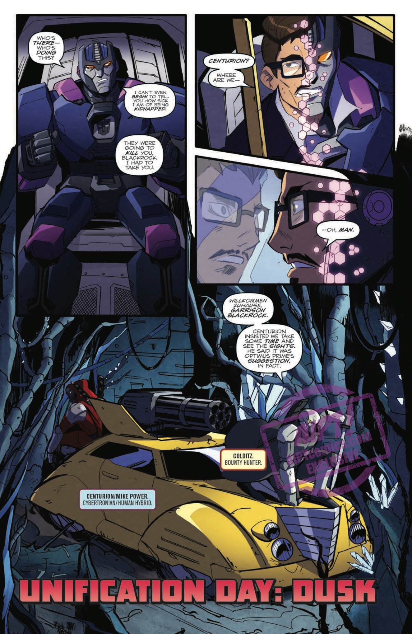 [EXCLUSIVE] IDW Preview: Transformers: First Strike #1 • AIPT