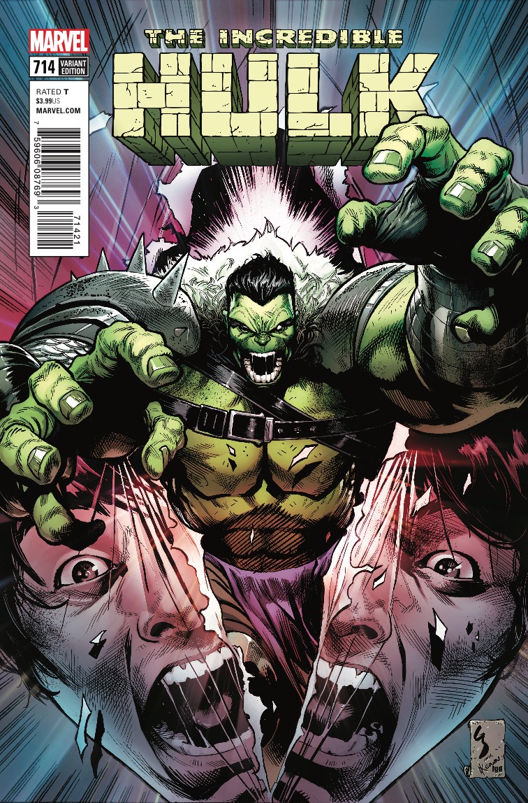 The Incredible Hulk Comic Cover