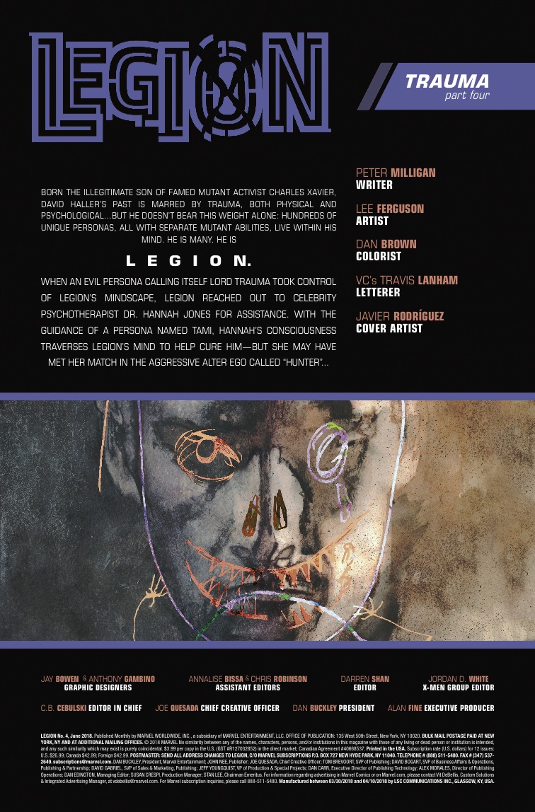 Legion #4 Review • AIPT
