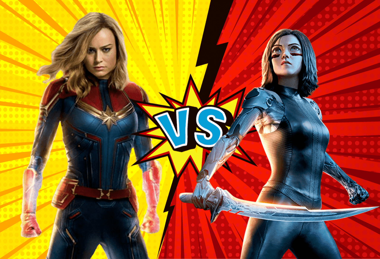 'Captain Marvel' vs 'Alita: Battle Angel': A proper comparison • AIPT