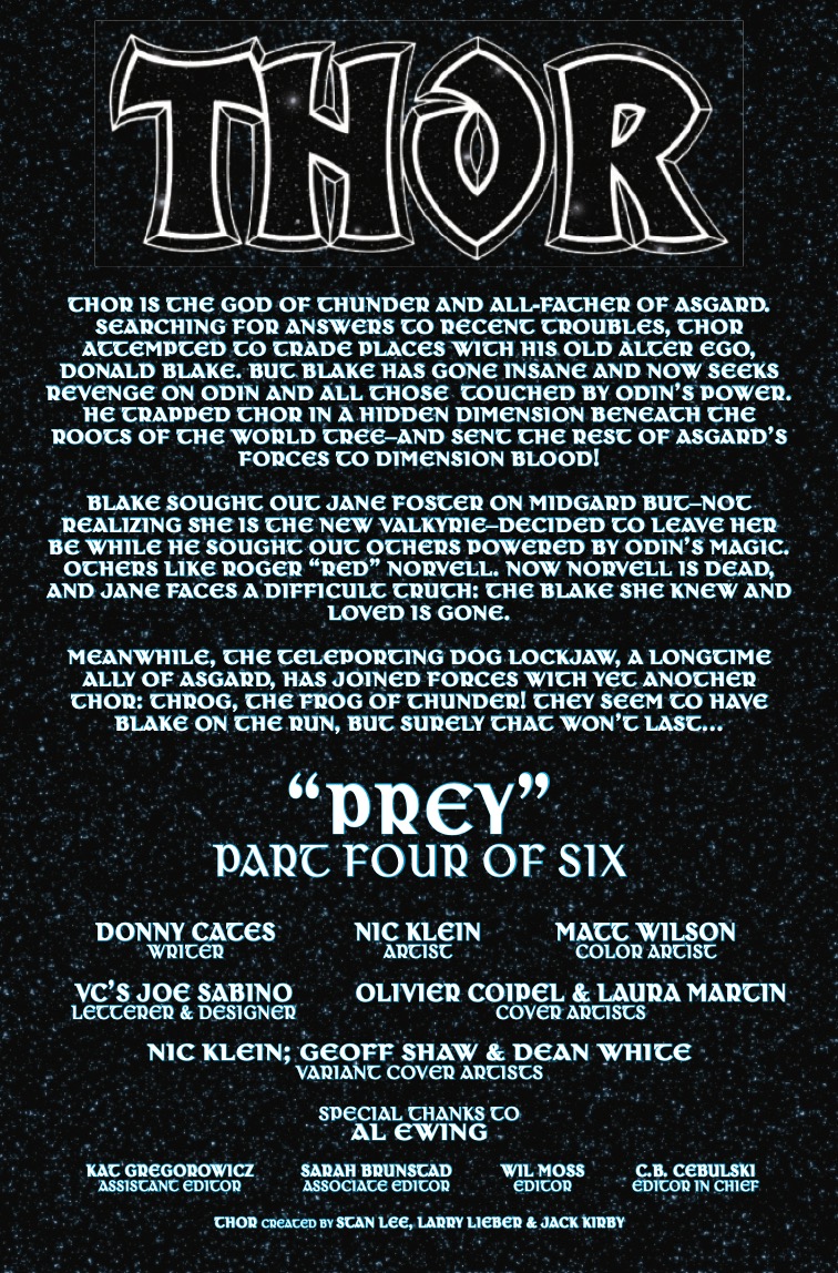 Marvel Preview: Thor #12 • AIPT