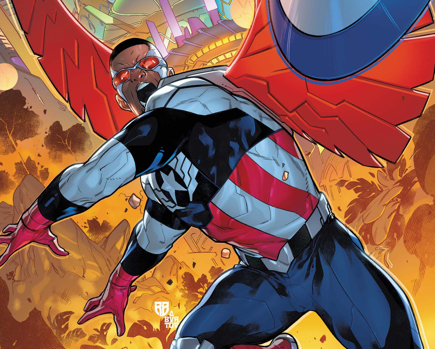 Falcon Comics Wallpaper Captain America: Symbol Of Truth #1 Review: