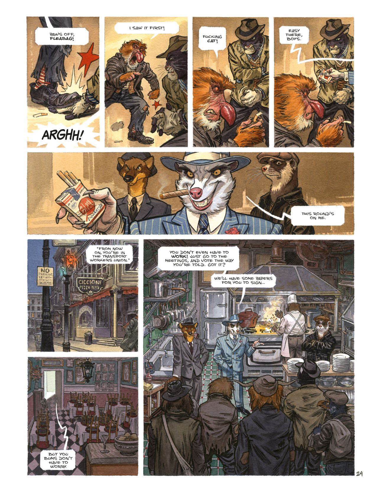 Blacksad: They All Fall down - Part One review