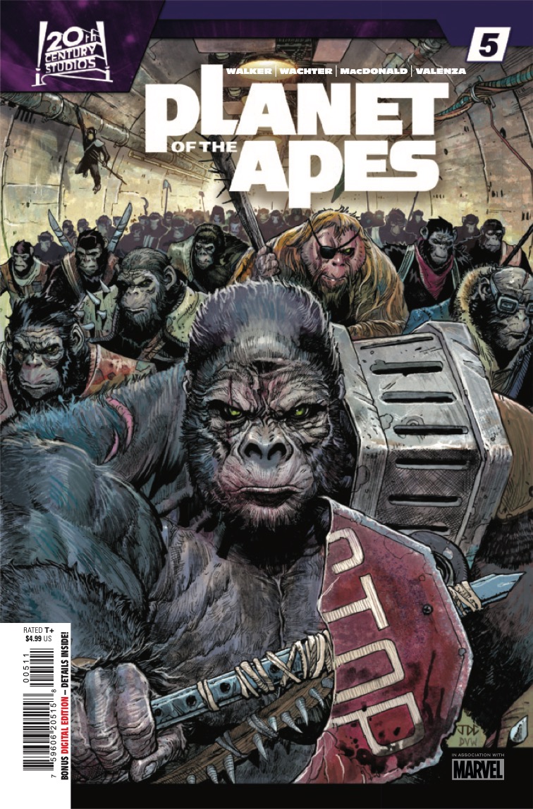 Marvel Preview: Planet of the Apes #5 • AIPT