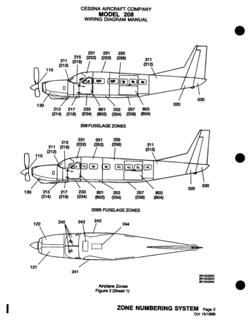 Cessna 208 Caravan Wire Diagram Manual (WDM) Download - Air 2 Manuals
