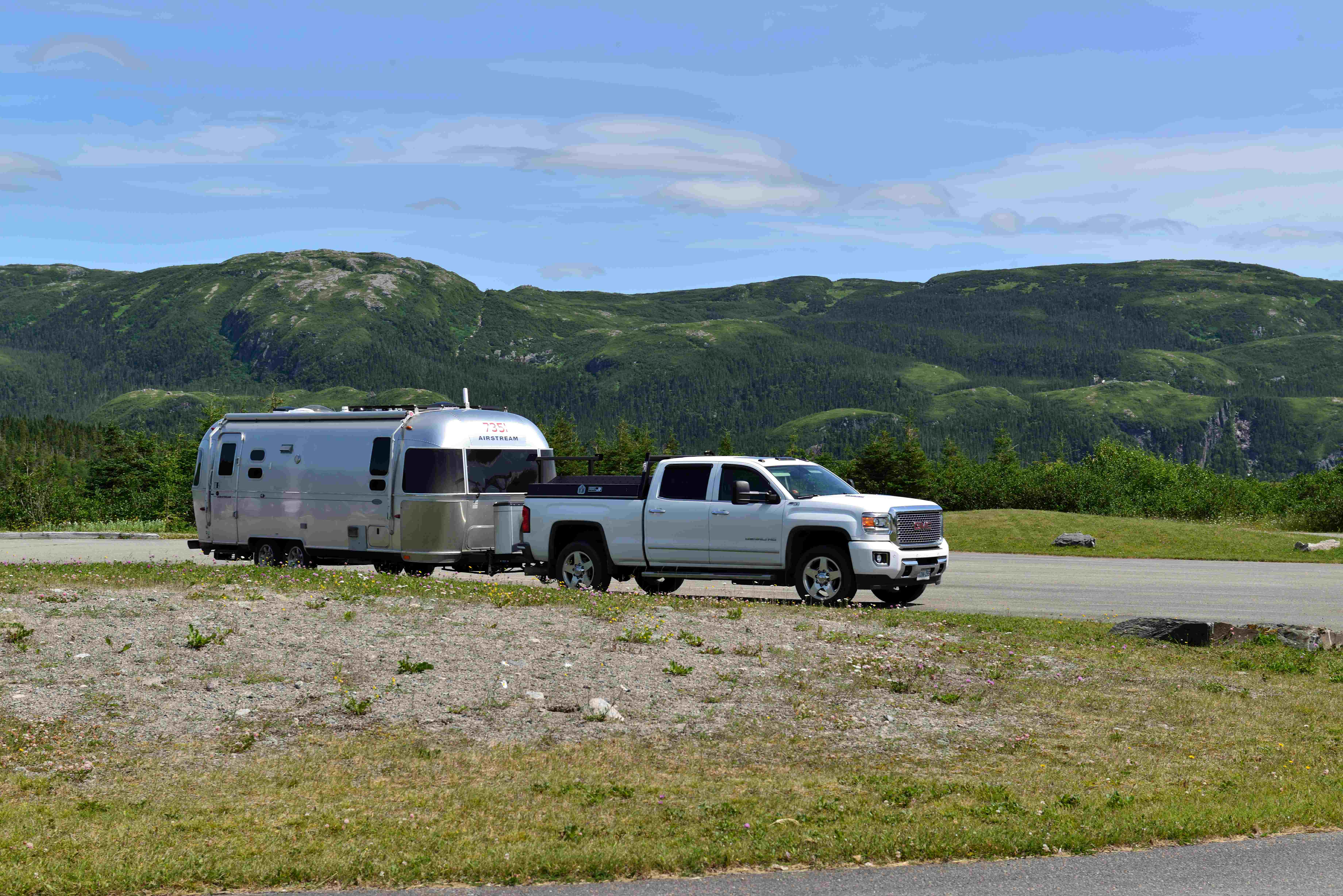 Drive Back Down Coast to Shallow Bay Campground – Airstream Time