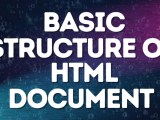 What Is The Basic Structure Of Html Template