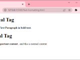 What Is Html Text Formatting With Example Aiyo It