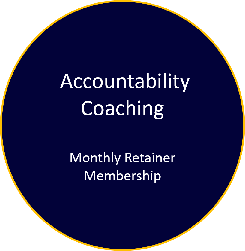 Accountability Coaching For Business Owners Monthly Retainer Members