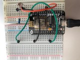 Connection A Light Sensor To Esp8266 And Displaying The Readings At