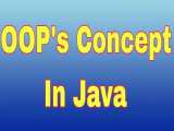 Oop S Concept In Java Ajitation