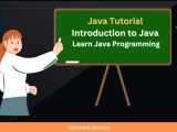 Introduction To Java Learn Java Programming 2025