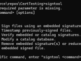 Code Signing With Certificate