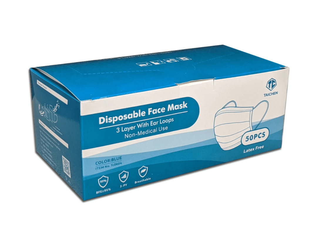 3 Ply Disposable Non-Medical Face Mask / 40 Boxes (Now $5.99/Box ...