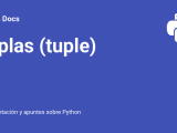 Tuplas Tuple Python Docs