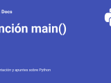 Función Main Python Docs