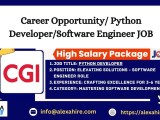 Dynamic Career Opportunity With Cgi Python Developer Software Engineer