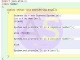 Program To Input A Number And Check Whether It Is Positive Negative Or