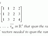 Vector Space Problems