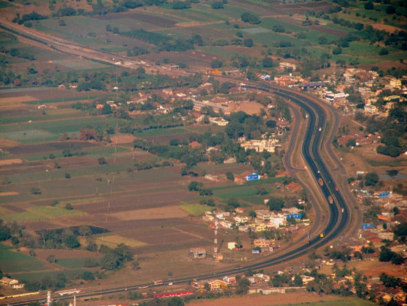 Belgaum As Seen From Flight - All About Belgaum
