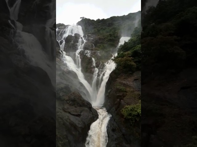 Doodh Sagar Waterfalls Shot From The Train - All About Belgaum