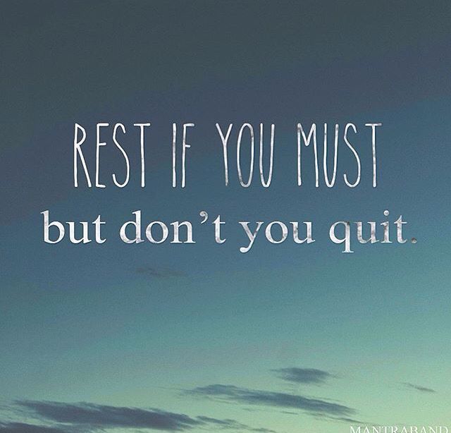 Rest If You Must, But Don't Quit - All About Belgaum