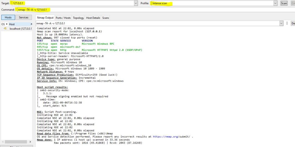 Quick Tutorial: Scanning with Zenmap – All About Testing