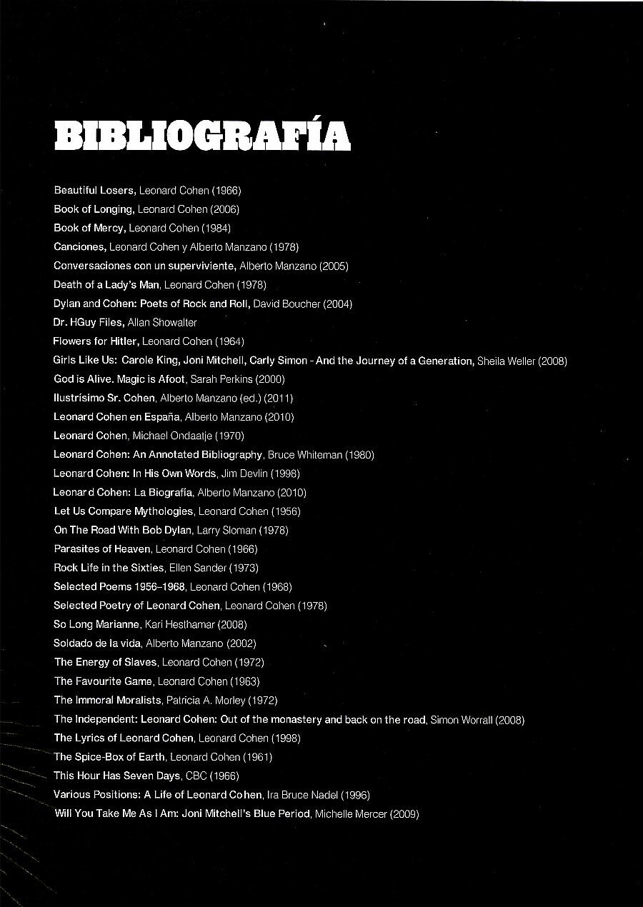 Standdart - The Leonard Cohen Edition - AllanShowalter.com