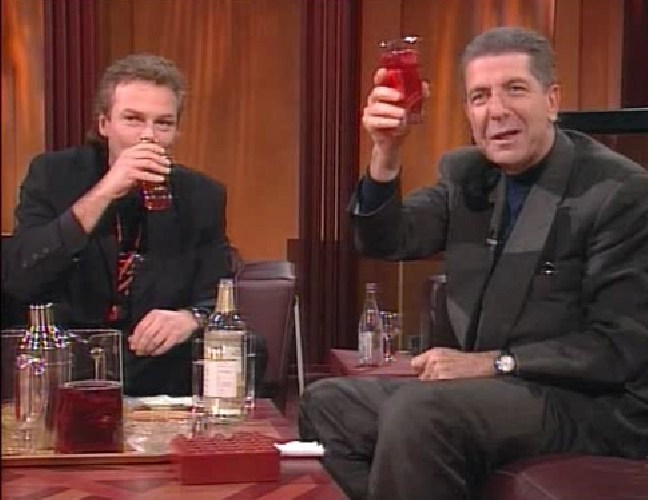 Leonard Cohen Explains How His Red Needle Cocktail Turned Irving Berlin ...