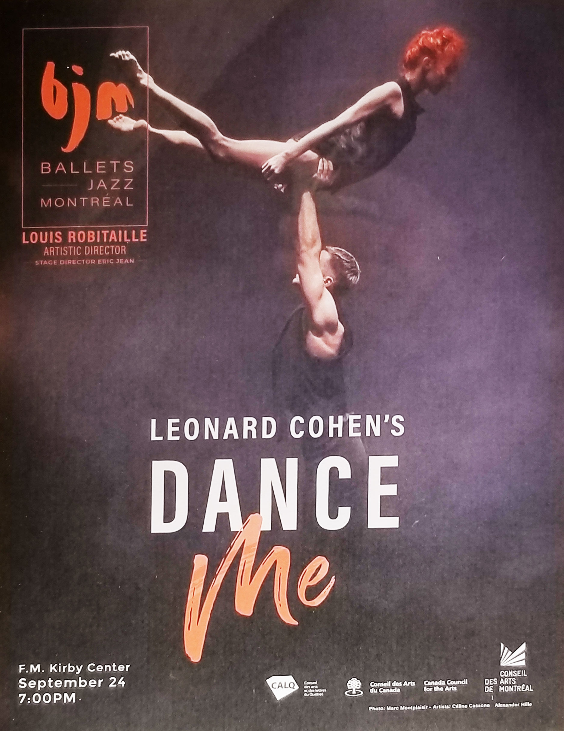 Signs Of Leonard Cohen: Ballet Jazz Montreal Presents Leonard Cohen’s ...