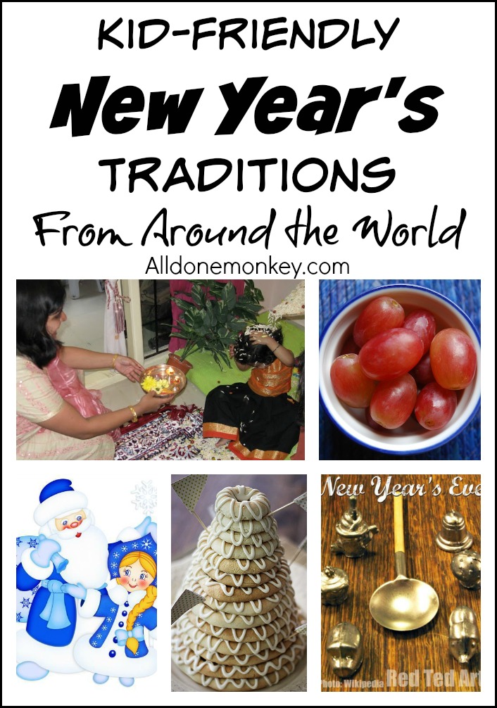 Kid-Friendly New Year's Traditions from Around the World