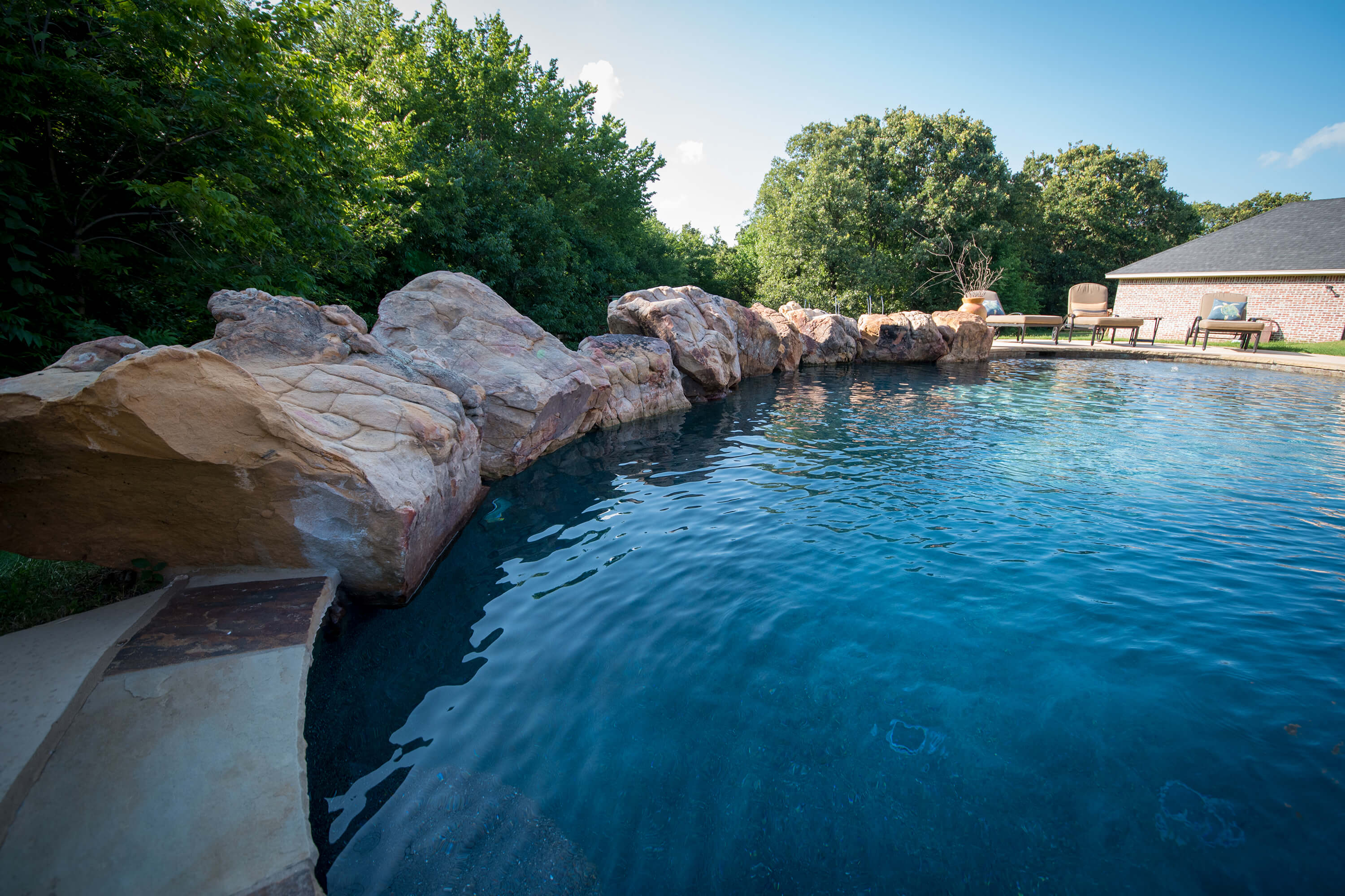 Boulder Spring | Allison Landscape & Pool Company