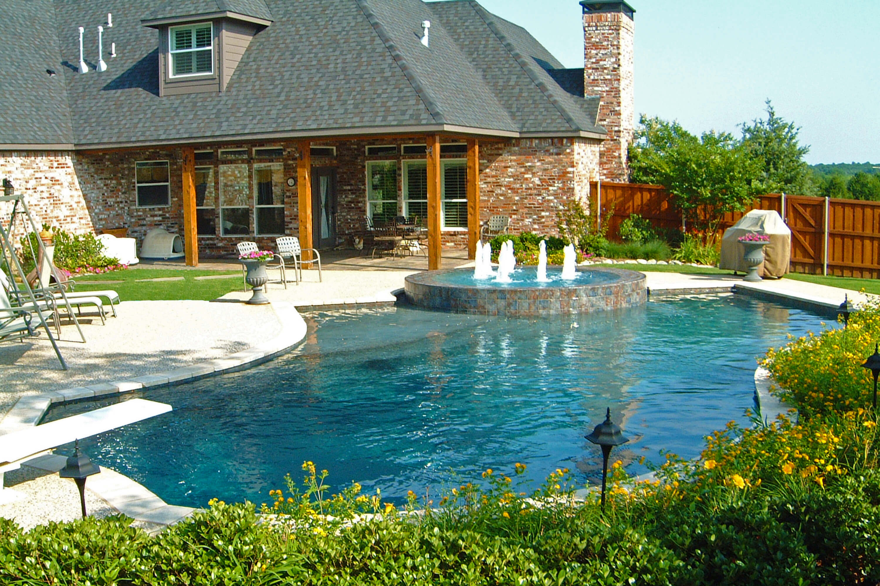 Infinity Spa | Allison Landscape & Pool Company
