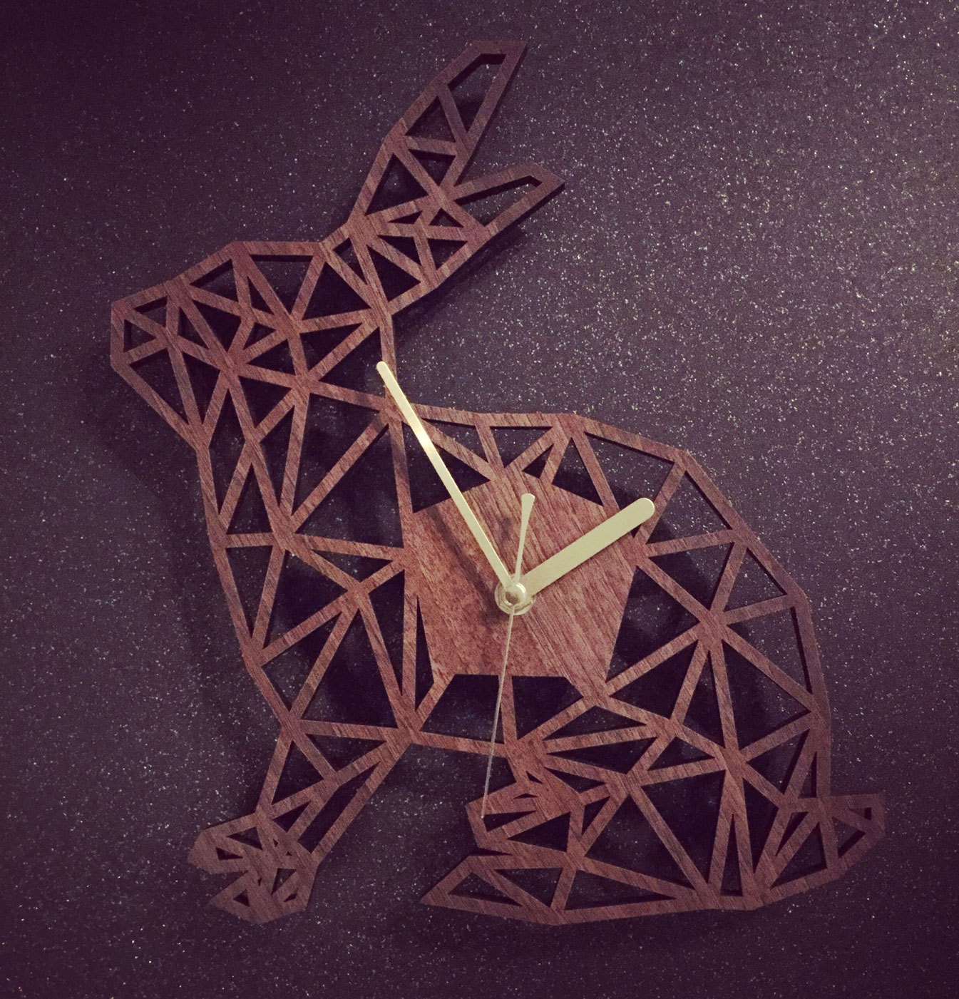 Rabbit Clock – All Mapped Out