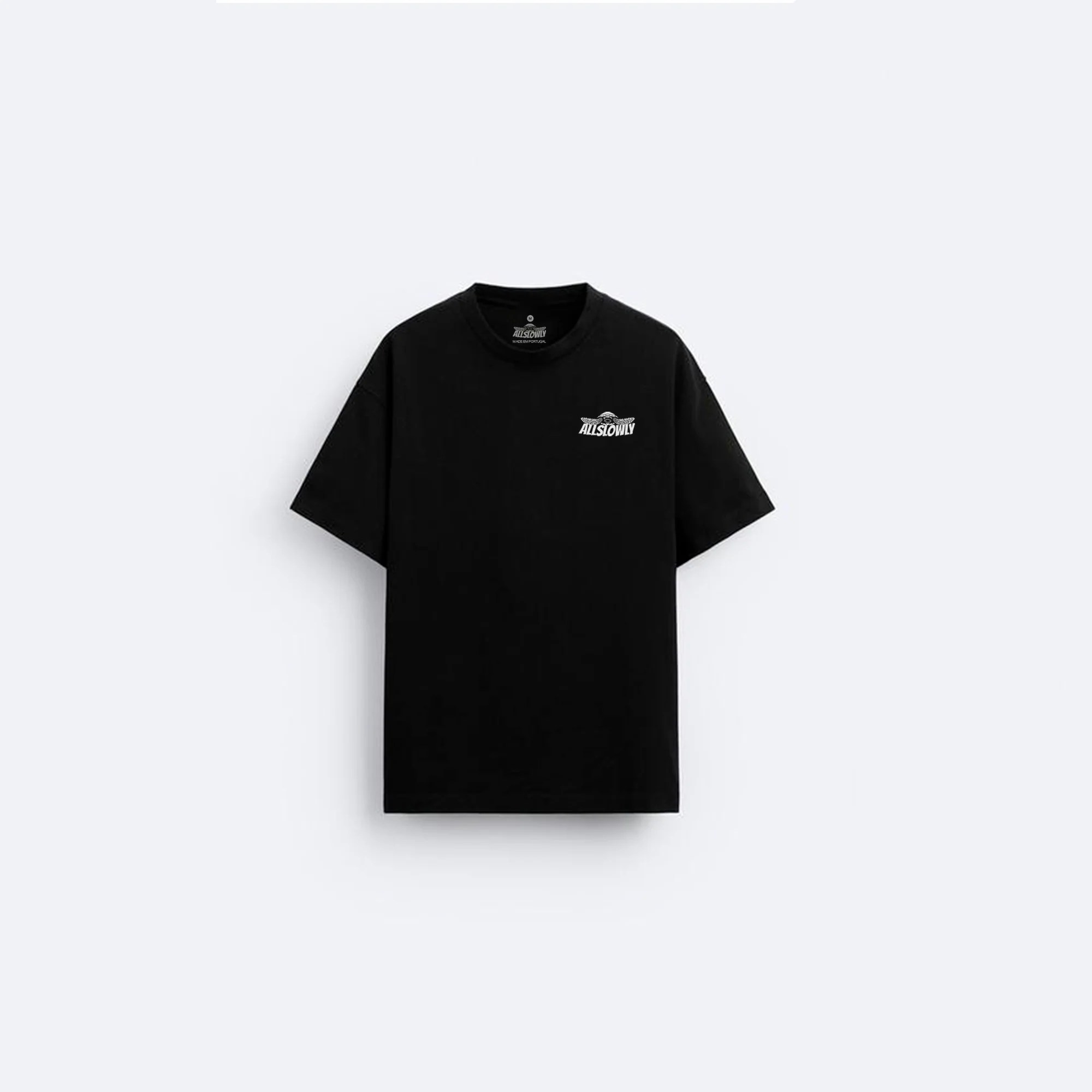 Basic Black Tee Allslowly