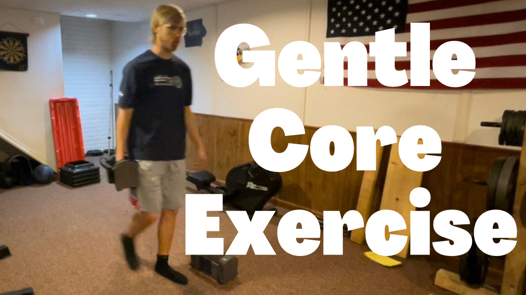 Core And Balance Exercise for Older Adults - Single Arm Dumbbell Carry