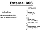 External Css All Things Programming