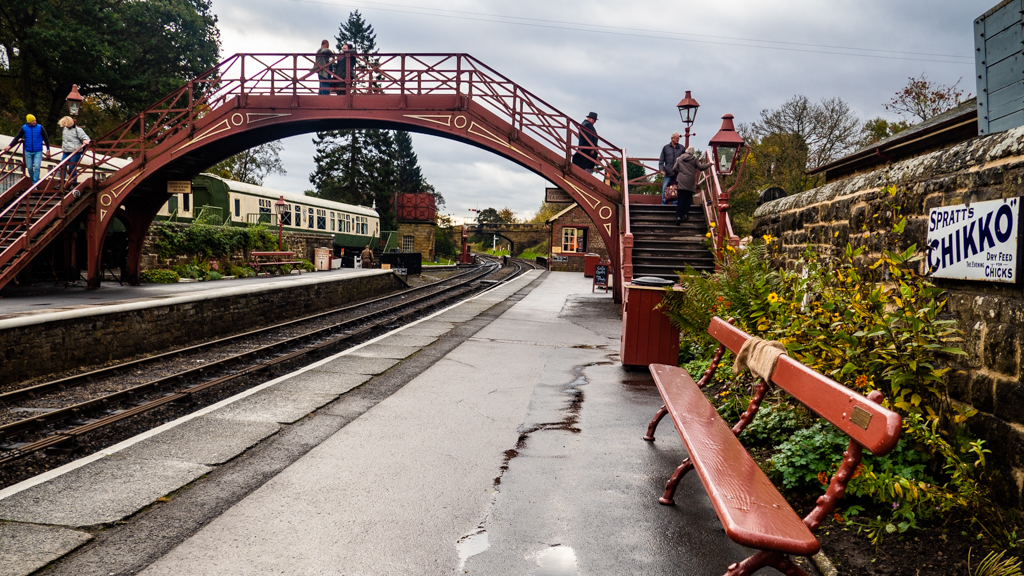 Harry Potter Filming Locations at Goathland Station, Yorks | Almost Ginger