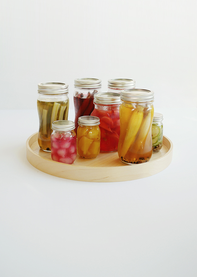 rainbow pickled platter – Jason Martin